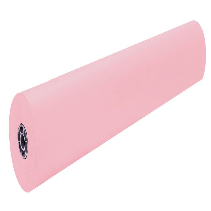 Rainbow Kraft Paper Roll, Pink