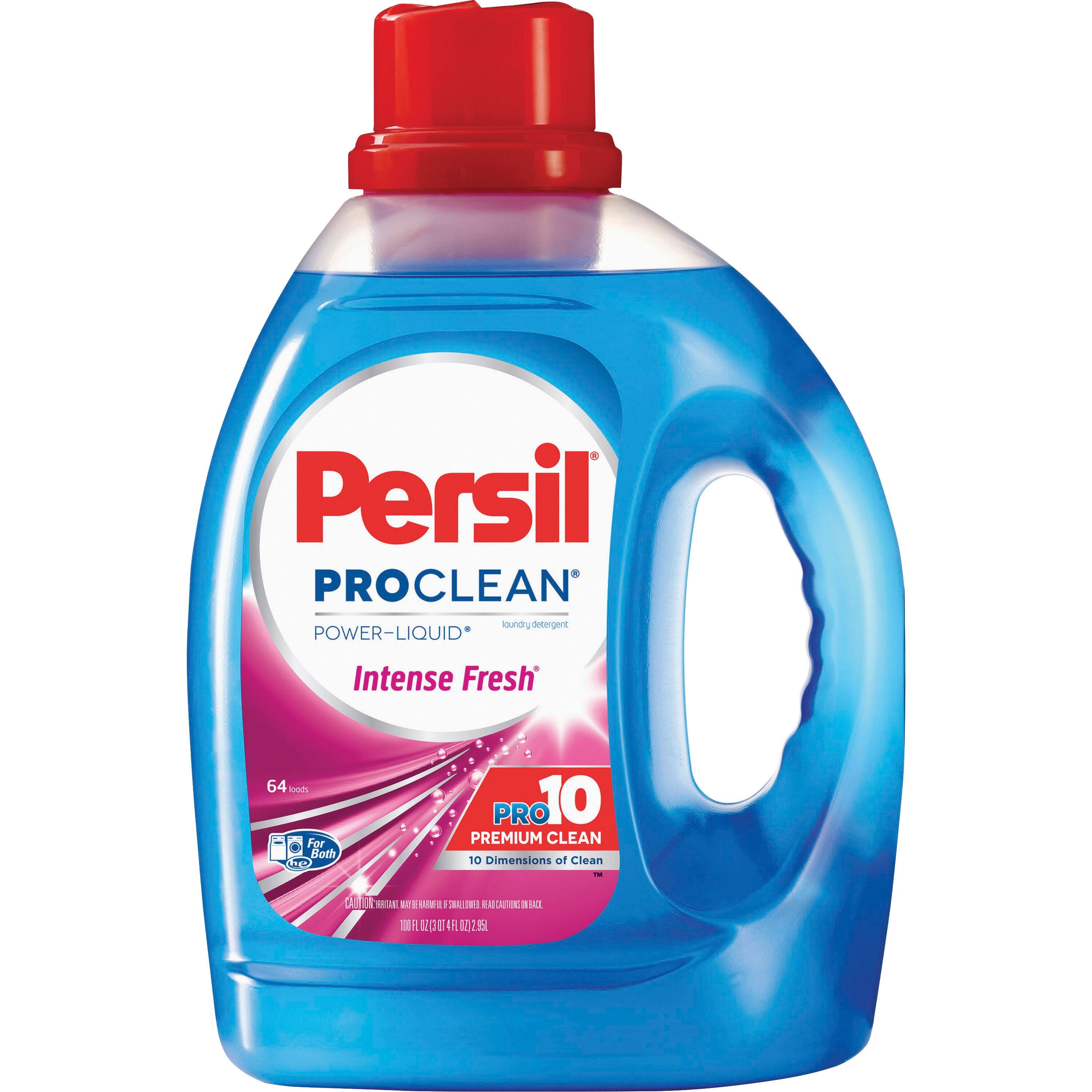 Persil ProClean Power-Liquid Detergent, 100 Ounces, Intense Fresh, Blue