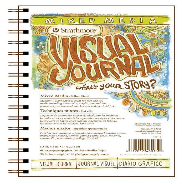 Mixed Media Visual Journal Pad