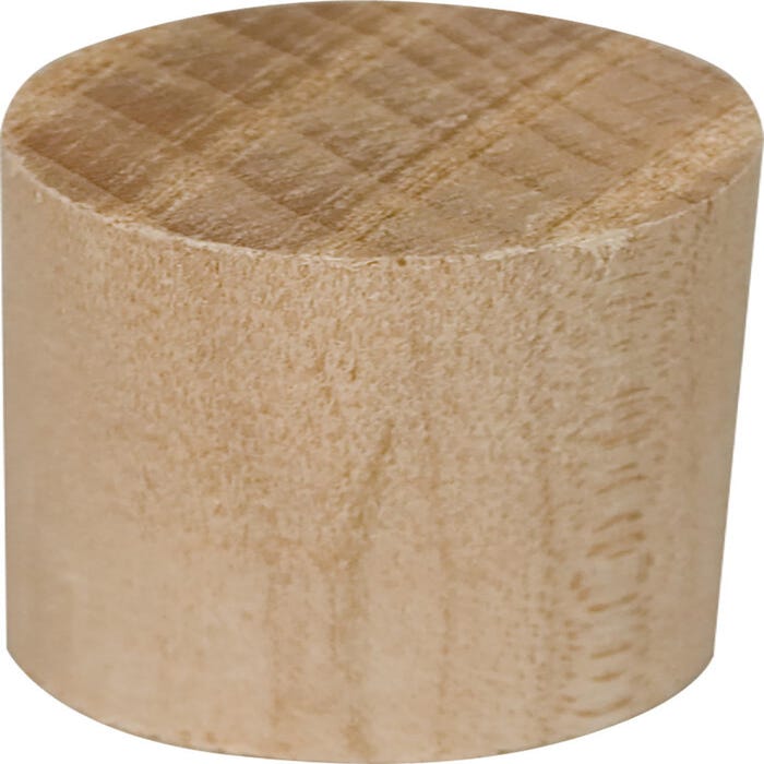 Delta Education Wood Cylinders, 1-1/2 x 1 Inches, Pack of 40