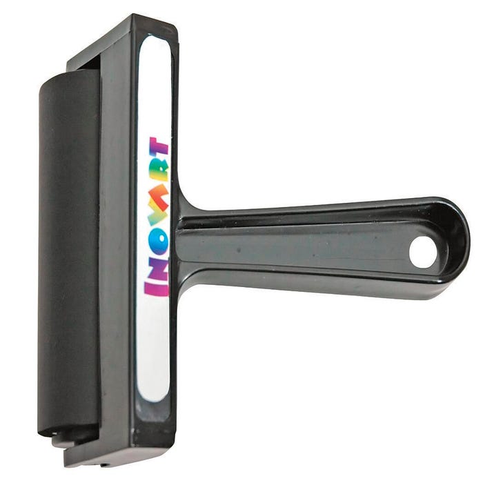 Inovart Soft Rubber Latex-Free Long Lasting Brayer, 4 in