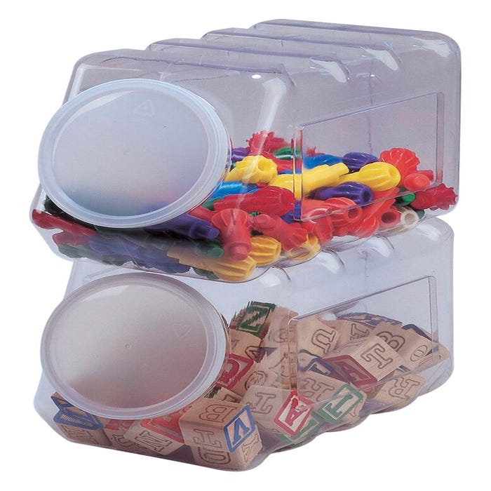 Classroom Keepers Storage Container with Lid, 5-1/2 X 9-1/2 X 6-3/4 in ...