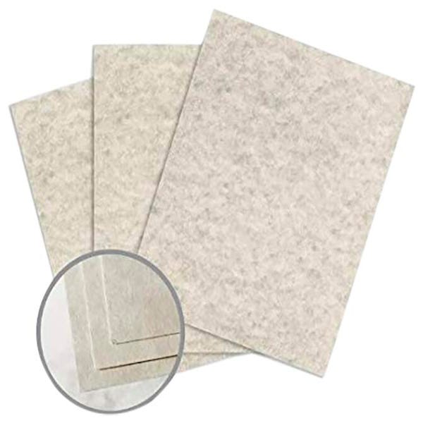 Astroparche Premium Card Stock, Letter Size, 65 lb, Gray, Case of 8 Reams