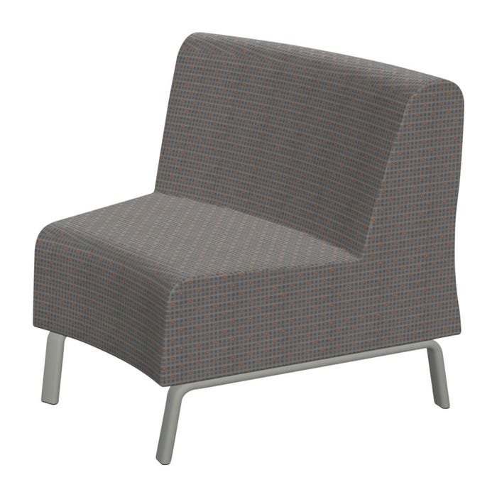 Classroom Select Soft Seating NeoLink 45 Degree Inside Wedge w/Back, 36 ...