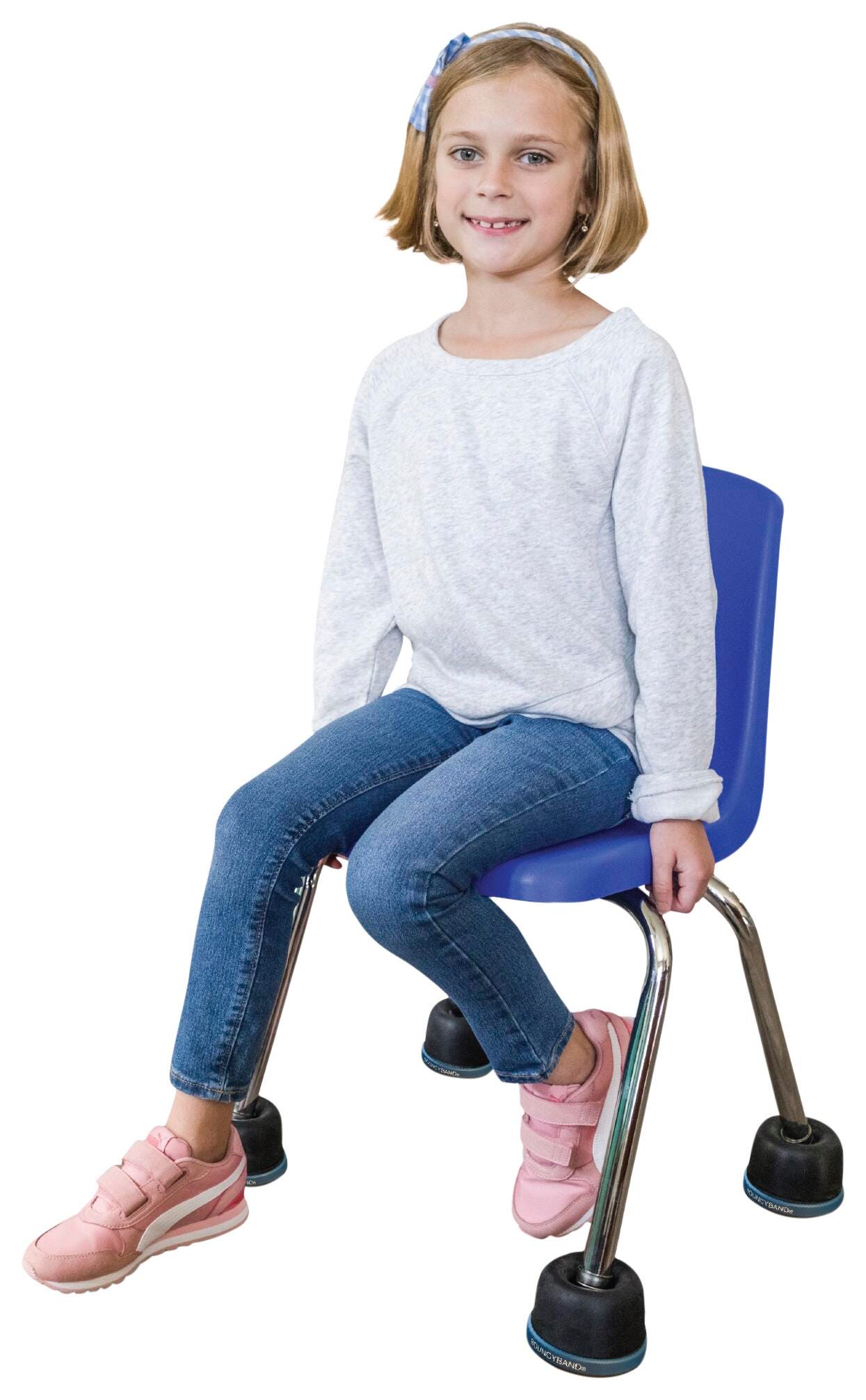 Bouncyband Wiggle Wobble Chair Feet, Set of 4 | School Specialty