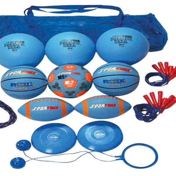 Sportime Recess Pack, Blue, Grade 5, Set of 20