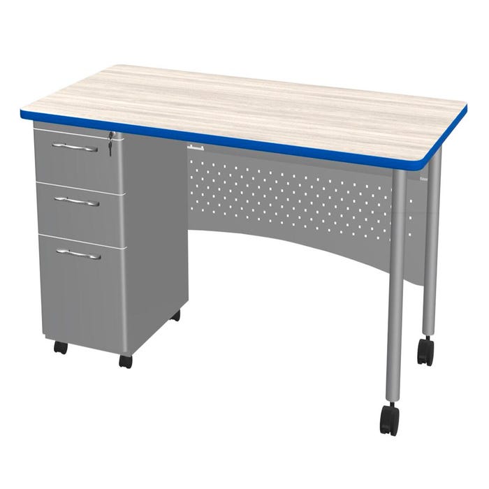 Classroom Select NeoClass Single Pedestal Teacher's Desk | School Specialty