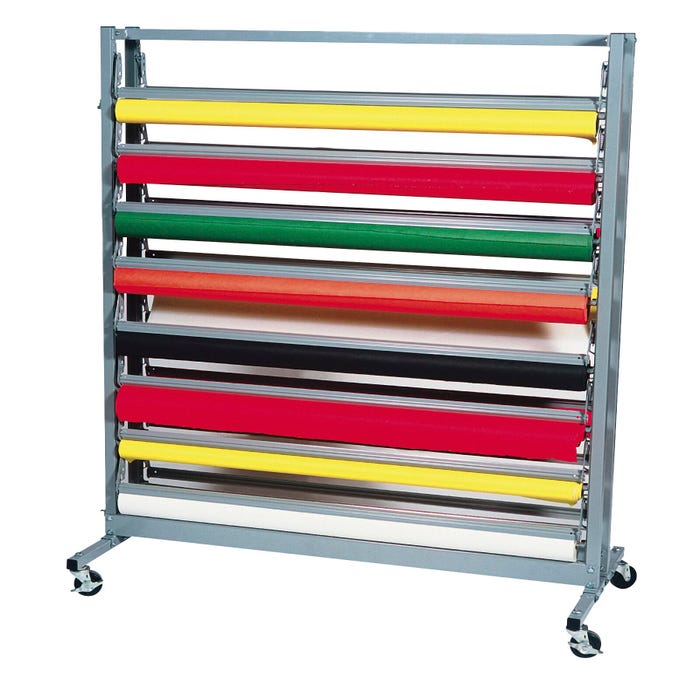 Pacon Horizontal Paper Rack, 62-1/2 x 24 x 52-1/2 Inches, holds (16) 48 ...