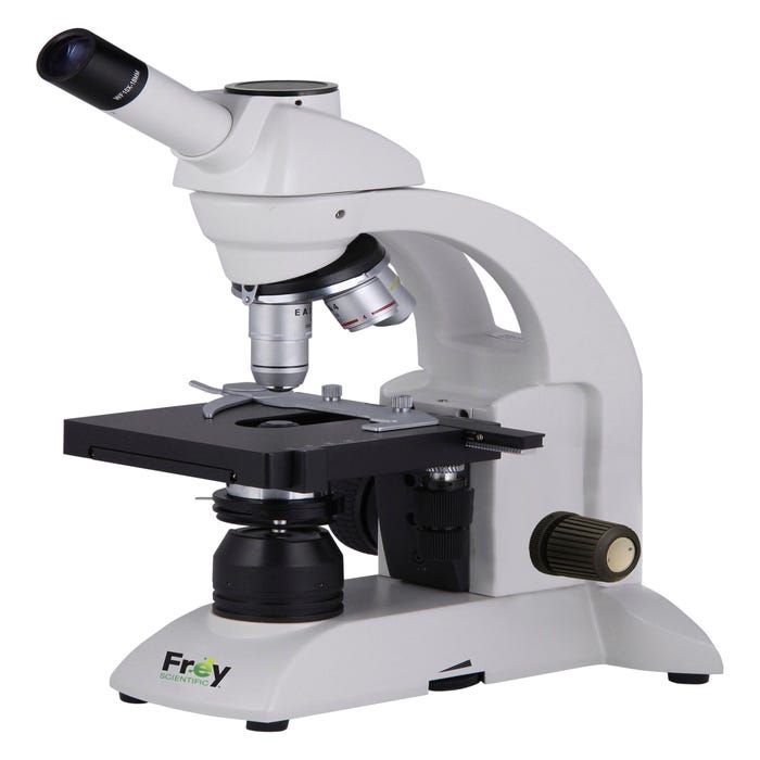 Frey Scientific 200 Advanced Cordless Microscope, 4X, 10X, 40XR Objective